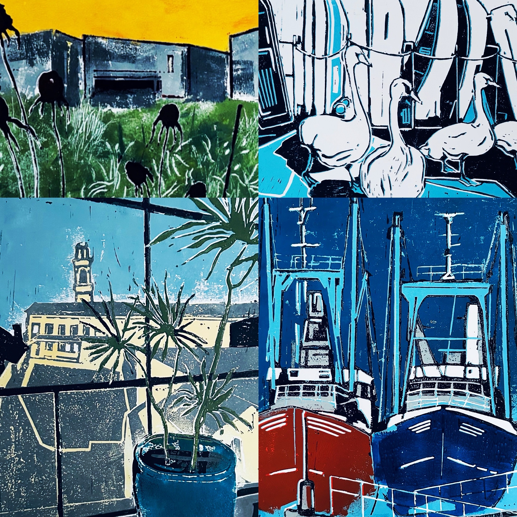 LINOCUTS with Impact … The Artist Magazine – Keith Tunnicliffe